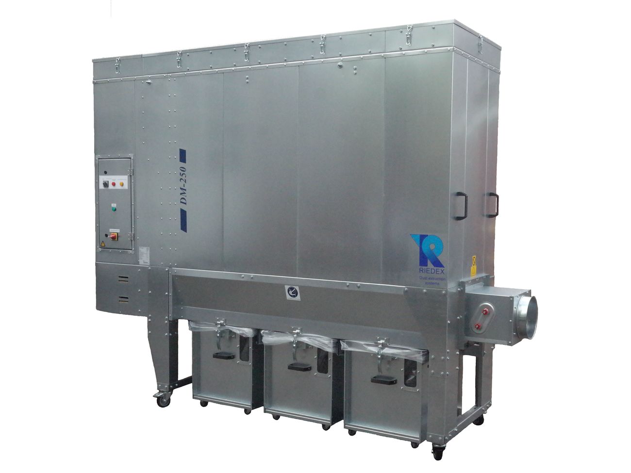 Mobile Absaugung RIEDEX DM 250 - Wehrmann Holzbearbeitungsmaschinen ...